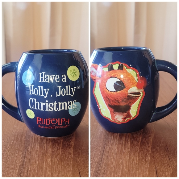 Unique Vintage | Dining | Rudolph The Red Nose Reindeer Have A Holly ...